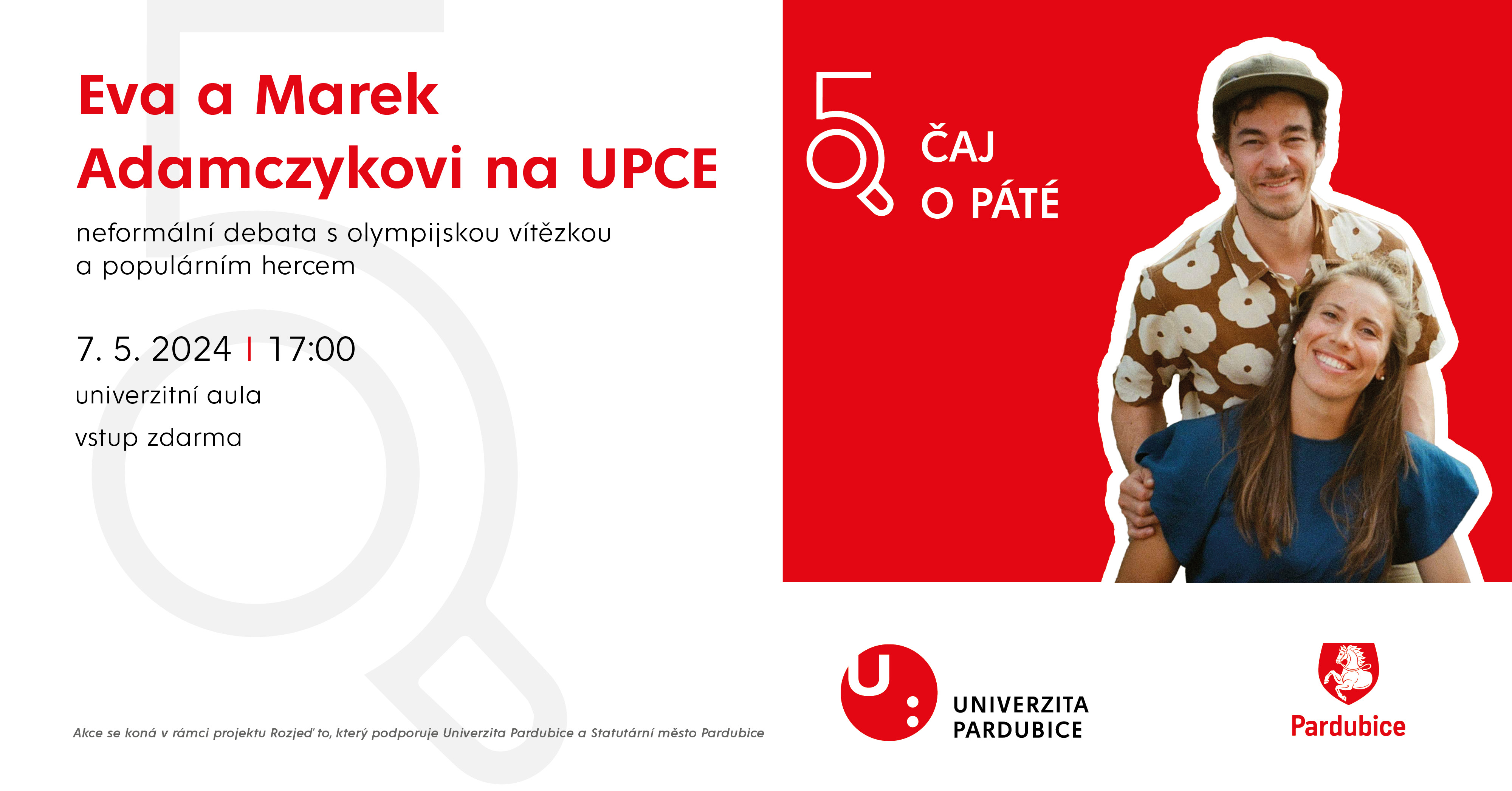 Eva a Marek Adamczykovi na UPCE | Univerzita Pardubice